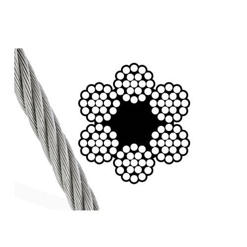 6×19 Fibre Core Wire Rope - Halatsan